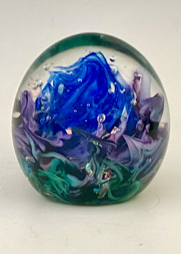 Sari Blu Rose – Prairie Fire Glass